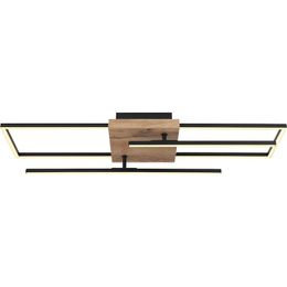 Globo LIGHTING Deckenleuchte &raquo;KENDRA&laquo; LED-Modul 1 Stk. Warmwei&szlig; Deckenlampe Wohnzimmer-Leuchte Schlafzimmer-Leuchte Flur K&uuml;che