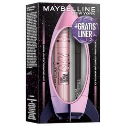 Maybelline NEW YORK Make-up Set »Maybelline NY Xmas Coffret Sky High + Lasting Drama Automatic Liner« -/10 Brown/Midnight Black Coffret mit Sky...