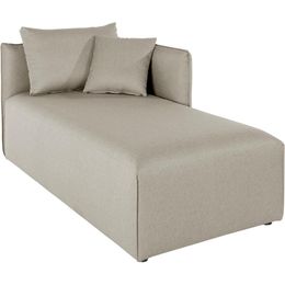 OTTO home Ottomane &raquo;N&ouml;re&laquo; Modul - zum Zusammenstellen; in vielen Bezugsqualit&auml;ten und Farben beige Samtoptik (100% Polyester);Struktur (100% 