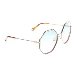 Chlo&eacute; Chlo&eacute; Sonnenbrille Damen Gr&ouml;&szlig;e One Size Second Hand gold