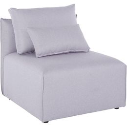 OTTO home Sessel &raquo;N&ouml;re&laquo; Modul - zum Zusammenstellen; in vielen Bezugsqualit&auml;ten und Farben grau Samtoptik (100% Polyester);Struktur (100% 