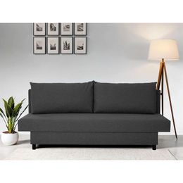 Home Affaire 3-Sitzer »SAWYER Schlafsofa mit Bettkasten und Wellenunterfederung« pflegeleichte Bezüge: Velvet & Struktur, B/T/H 193/86/83, 5 cm...
