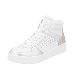 Remonte Sneaker 'D0J70' Damen Gr&ouml;&szlig;e 37 gold / silber / offwhite