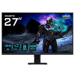 Gigabyte Gaming-Monitor »GS27Q X« 68, 5 cm/27 ′′ 2560 x 1440 px QHD 1 Reaktionszeit 240 Hz neigbar schwarz neigbar, Vesa Wandhalterung 100x100mm,...