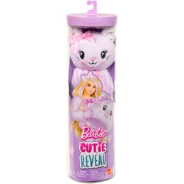 Barbie Anziehpuppe »Cutie Reveal Sweet Bows - Lila Kätzchen« bunt