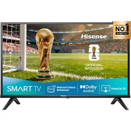 HISENSE LED-Fernseher »32E4QT« 80 cm/32 HD Smart-TV HD schwarz VIDAA Smart TV - Genießen Sie eine umfangreiche Auswahl an Streamingdiensten und...