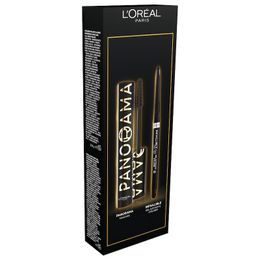 L'ORÉAL PARIS Make-up Set »Set: Panorama Mascara + Infaillible Gel Automatic Eyeli« 1 All Night Black (Schwarz), Intense Black Mascara für...