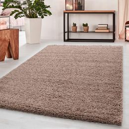Ayyildiz Teppiche Hochflor-Teppich &raquo;Dream Shaggy&laquo; rechteckig 50 mm H&ouml;he Langflor, auch in rund, L&auml;ufer, Wohnzimmer Schlafzimmer beige Obermaterial:...