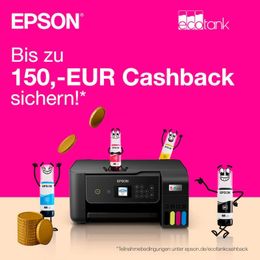 Epson Multifunktionsdrucker »EcoTank ET-4800« schwarz Farbdisplay