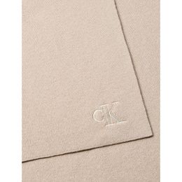 Calvin Klein Damen Modetuch &raquo;CK FINE RIB SCARF&laquo; mit klassischem unifarbenen Design grau