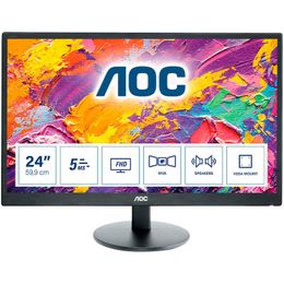 AOC LED-Monitor &raquo;M2470SWH&laquo; 60 cm/24 &prime;&prime; 1920 x 1080 px Full HD 5 Reaktionszeit 60 Hz schwarz