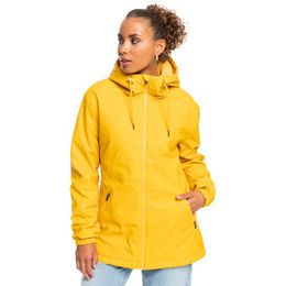 Roxy Regenjacke »No Rain No Flowers« Yolk Yellow XS XS Material: Leichter, gebondeter, regenfester...