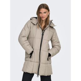 Jacqueline de Yong Jdy Damen JDY Steppmantel &raquo;JDYDAISY LIFE LONG PADDED JKT. OTW NOOS&laquo; beige M