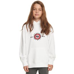 Quiksilver Kapuzensweatshirt &raquo;Radical Times&laquo; White 8 8 Stoff: Baumwoll-Polyester-Mischgewebe [280...
