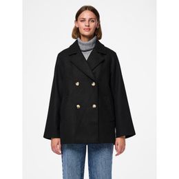 Pieces Kurzmantel »PCMARBEL COAT NOOS« Black XXL XXL Mantel von Pieces