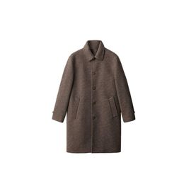 Mango Man Between-Seasons Coat 'Gerard' male Brown size XL