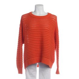 Tommy Hilfiger Pullover / Strickjacke Damen Gr&ouml;&szlig;e M Second Hand dunkelorange