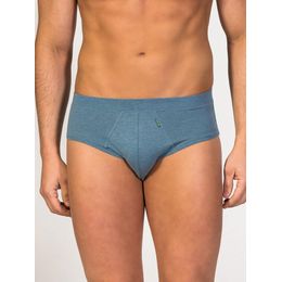 zd ZERO DEFECTS Slip 'Mercurio Soya Brief' Herren Gr&ouml;&szlig;e S blue denim