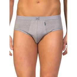 Zd Zero Defects Panty 'Mini Brief' male Grey size XXL
