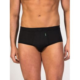 Zd Zero Defects Panty 'Saturno Soya fly Front Brief' male Black size 6XL