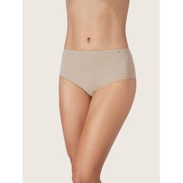 zd ZERO DEFECTS Panty 'Atenea soy fiber high waist panty' Damen Größe M beige