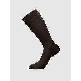 zd ZERO DEFECTS Socken 'Soy fiber socks' Herren Größe 19/55 braun