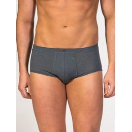 Zd Zero Defects Panty 'Senior Fly Front Brief' male Grey size XXL