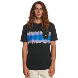 Quiksilver T-Shirt »Tie Dye Stripe« schwarz XS XS Stoff: Baumwoll-Jersey-Stoff [160 g/m2]