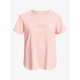 Roxy T-Shirt »Oceanaholic« Powder Pink S S Stoff: Leichtes Mischgewebe aus Baumwolle...