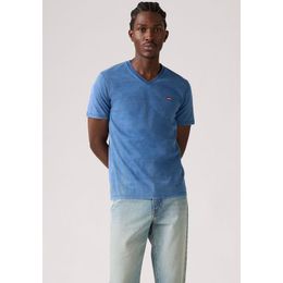Levi's LEVI'S V-Shirt &raquo;LE ORIGINAL HM VNECK&laquo; mit Logostickerei TRUE INDIGO MID INDI XL XL V-Shirt von Levi's