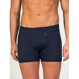 zd ZERO DEFECTS Boxershorts 'Helios fly front boxer' Herren Gr&ouml;&szlig;e M navy
