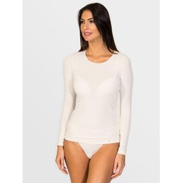 Zd Zero Defects Undershirt 'Artemisa Long-sleeve top soy fiber' female White size S