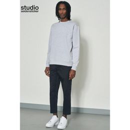 STUDIO SEIDENSTICKER Sweatshirt »Studio« Langarm Rundhals Uni grau M M Passform: Regular