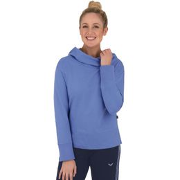 TRIGEMA Sweatshirt »Dünner Kapuzenpullover« lavendel L L 1/1 lange Hose