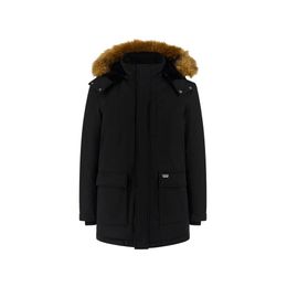 Guess Winter Parka male Black size XS