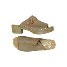 Rieker Sandalen Damen Gr&ouml;&szlig;e 39 Second Hand beige