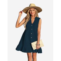 Cupshe Strandkleid Damen Größe 42 navy