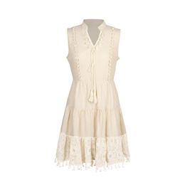 Cupshe Strandkleid Damen Größe 40 beige