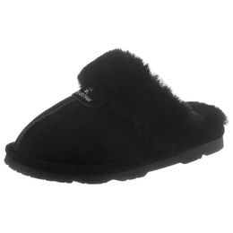 Bearpaw Hausschuh Damen Größe 37 schwarz / silber
