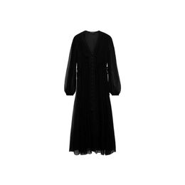 Mango Abendkleid Damen Größe 40 schwarz Winterkleid