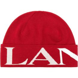 Lanvin Caps & M&uuml;tzen - Lanvin Wool Hat - Gr. ONE SIZE - in Rot - f&uuml;r Damen