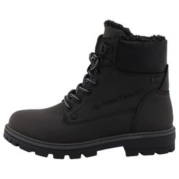 Tom Tailor Schn&uuml;rboots Jungen Gr&ouml;&szlig;e 32 schwarz