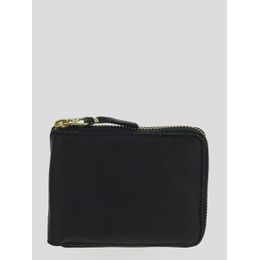 Comme des Gar&ccedil;ons Comme des Garcons Portemonnaies - Black Leather Wallet - Gr. unisize - in Schwarz - f&uuml;r Damen