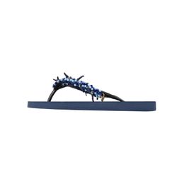 Uzurii Slipper & Pantoletten - Zehentrenner Peppi - Gr. 41,5 (EU) - in Blau - f&uuml;r Damen