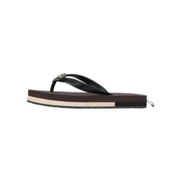 Uzurii Slipper & Pantoletten - Zehentrenner Mondriaan Switch Mid Heel - Gr. 41,5 (EU) - in Braun - für Damen