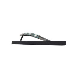 Uzurii Slipper & Pantoletten - Zehentrenner Dolce Chrystal - Gr. 41,5 (EU) - in Schwarz - f&uuml;r Damen