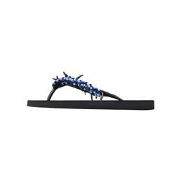 Uzurii Slipper & Pantoletten - Zehentrenner Peppi - Gr. 35,5 (EU) - in Schwarz - f&uuml;r Damen