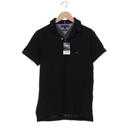 Tommy Hilfiger Poloshirt Herren Gr&ouml;&szlig;e M Second Hand schwarz