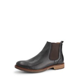 Travelin Chelsea Boots 'Winslow' Herren Gr&ouml;&szlig;e 45 dunkelbraun / schwarz