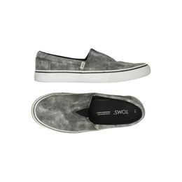 Toms Shoes TOMS Halbschuh Damen Gr&ouml;&szlig;e 39 Second Hand grau